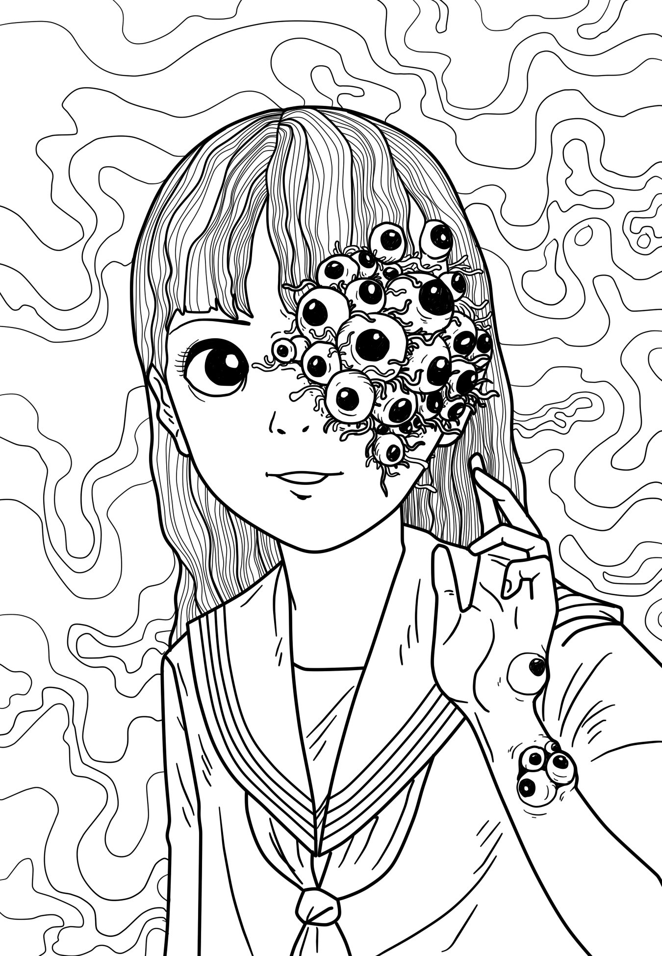 Creepy Coloring Pages 10 Coloring Sheets Printable or - Etsy Canada