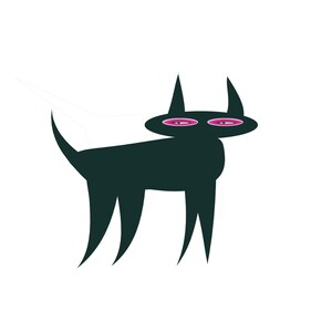 MCM Atomic Cat Stickers Svg and Png - Etsy Canada