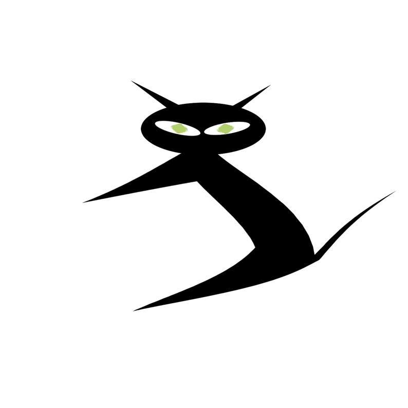 Atomic MCM Retro Vintage Svg With Cats Boomerangs Stars - Etsy