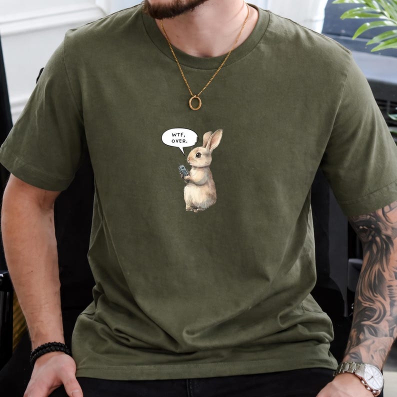Camiseta divertida de conejo: ¡Qué demonios con el conejo! Camiseta con ...