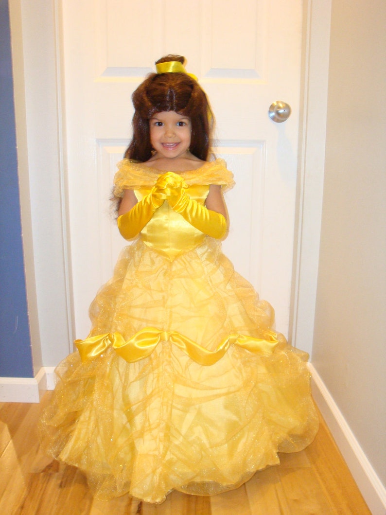 Child Belle Costume From Original Beauty and the Beast - Size 4, 4T ...