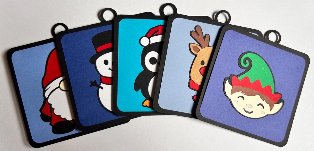Christmas Characters Gift Tags - Etsy