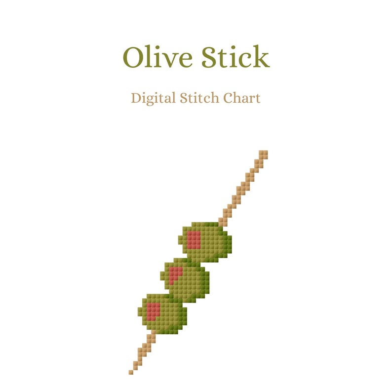 Olive Stick Digital Download - Etsy