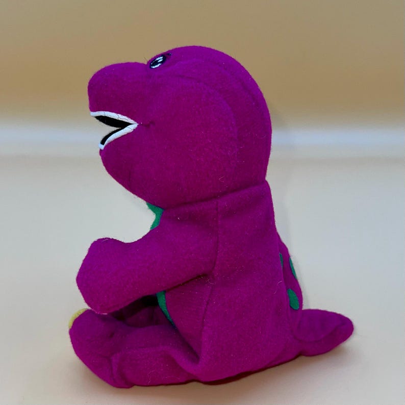 Barney the Dinosaur Vintage Plush Stuffed Toy - Etsy