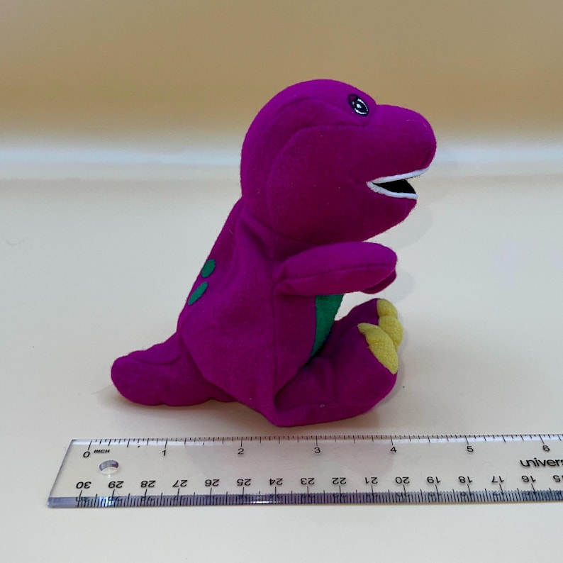 Barney the Dinosaur Vintage Plush Stuffed Toy - Etsy