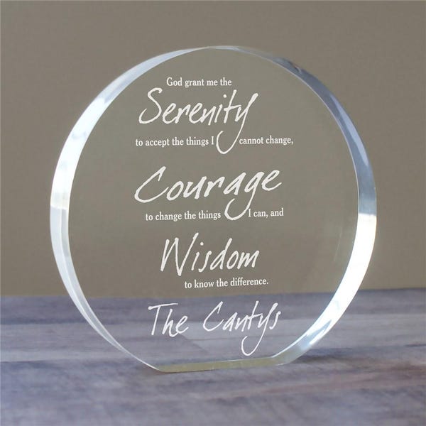 Serenity Sign - Etsy