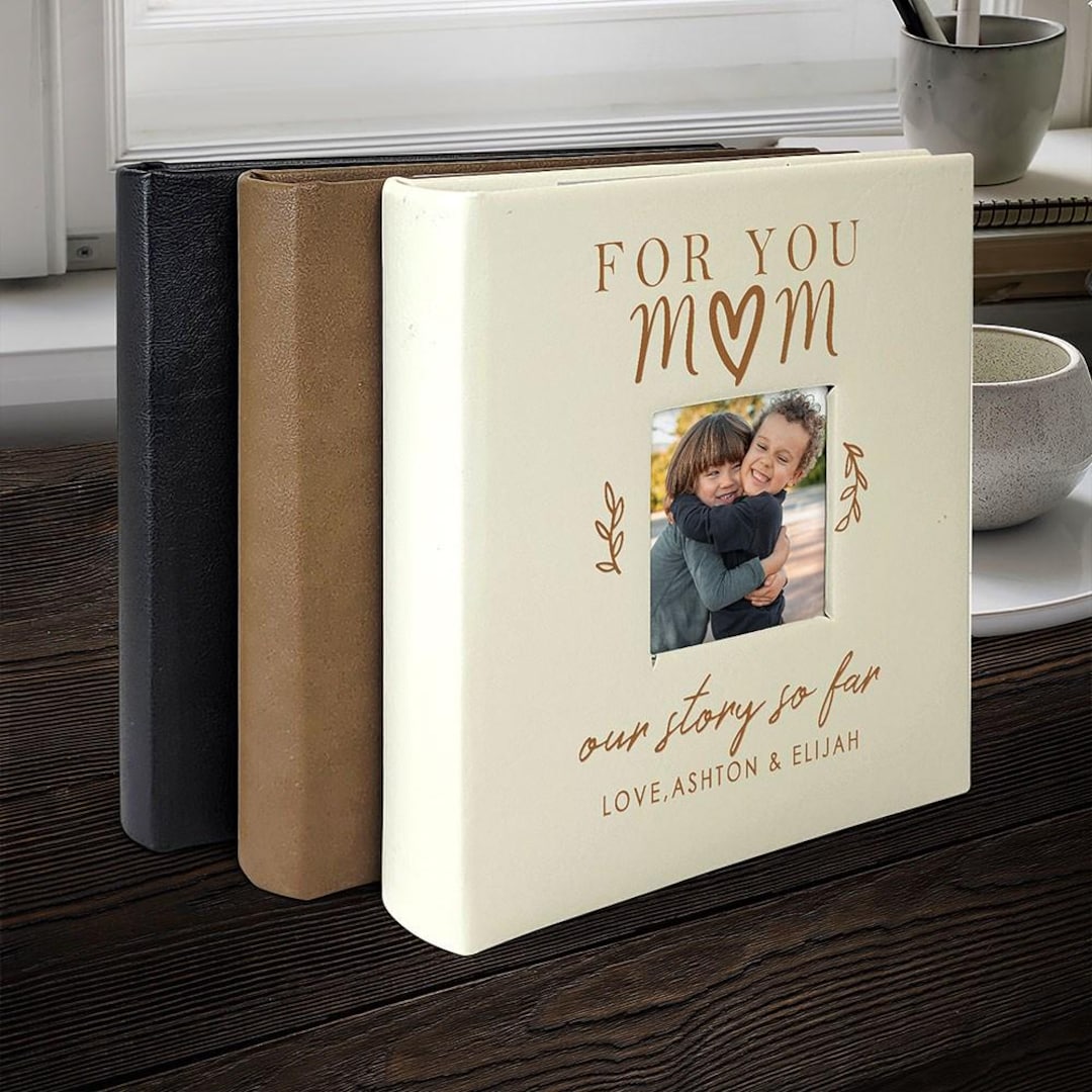 Personalized Mother's Day Album, Photo Album for Mom, Mother's Day ...