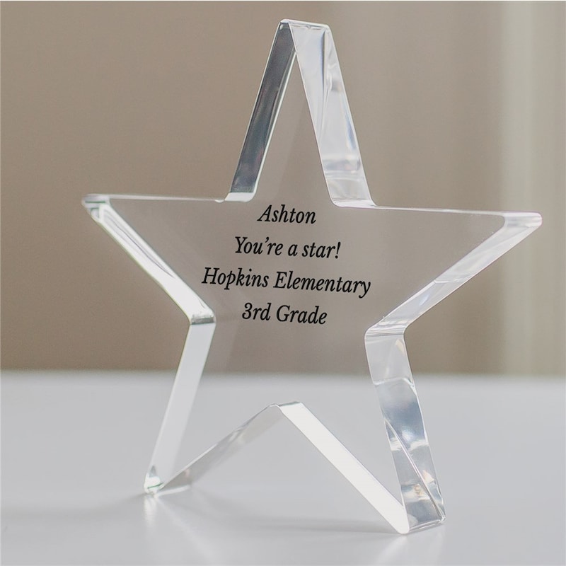 Acrylic Awards Star - Etsy