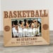 Engraved Basketball Wood Picture Frame, Custom Picture Frame ...