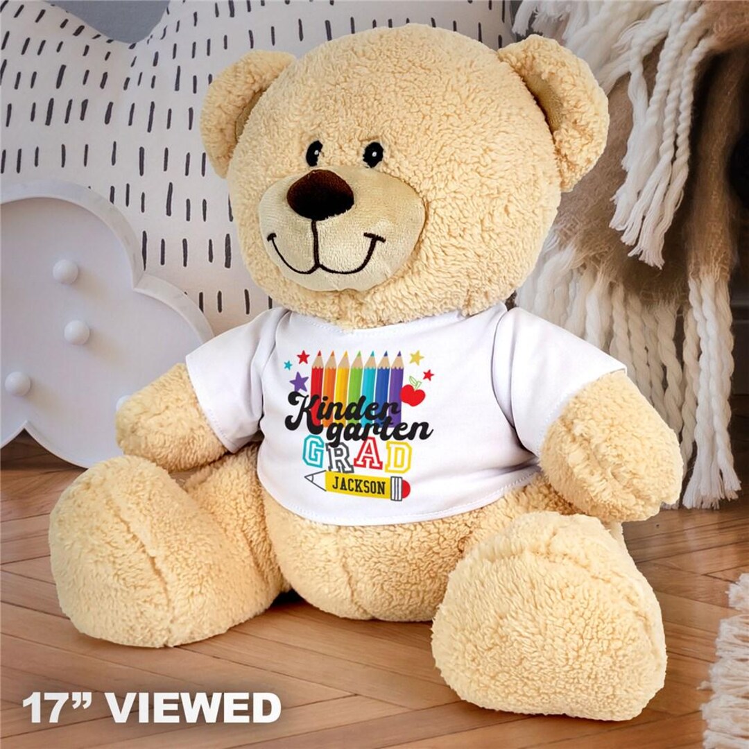Personalized Kindergarten or Pre-k Graduation Sherman Bear, Preschool ...