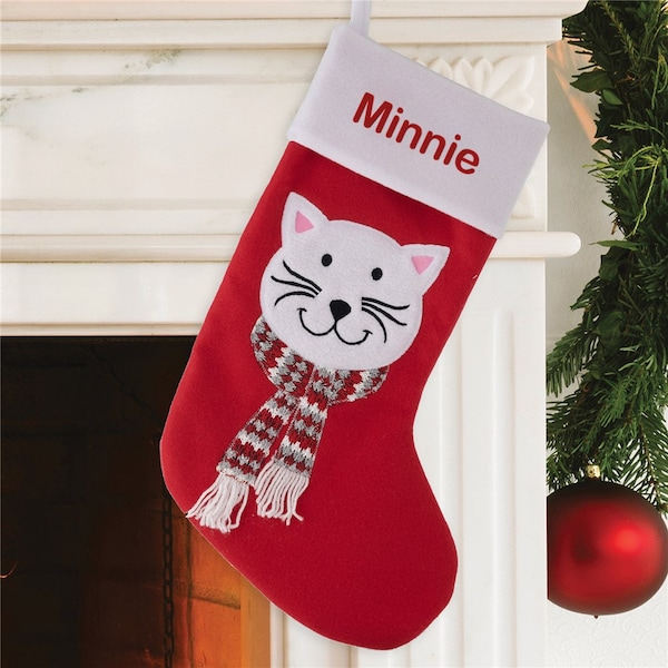 Cat Stocking - Etsy