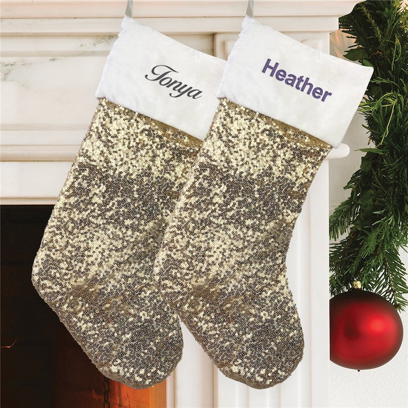 Sequin Stocking - Etsy