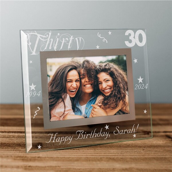 30th Birthday Glass - Etsy