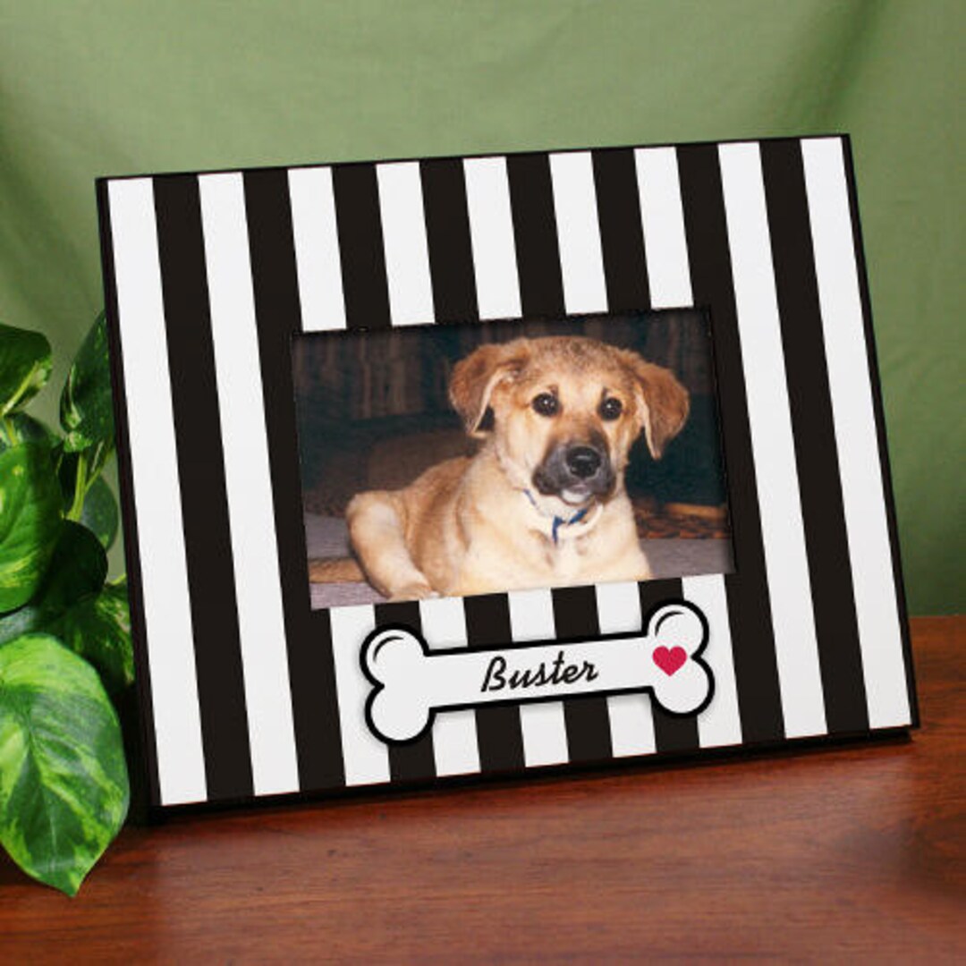 Doggity Dog Printed Picture Frame, Pet Frame, Printed Frame, Dog Frame ...