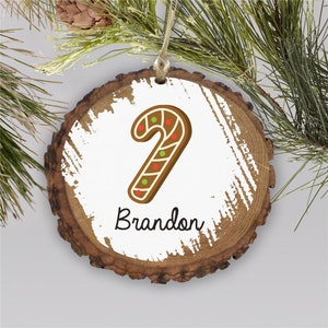 Personalized Gingerbread Christmas Cookies Ornament, Christmas ...