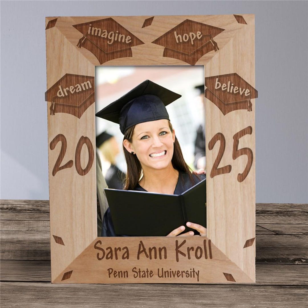 Graduation Picture Frame, Personalized Picture Frame, Graduation Gift ...