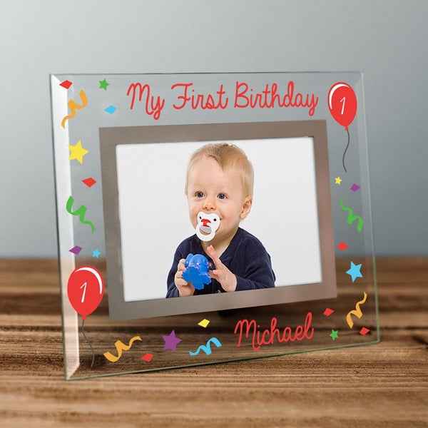 My 1st Birthday Custom Picture Frame - Etsy