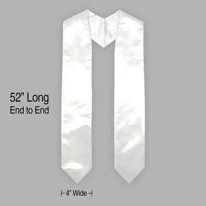 Youth Graduation Stole, Preschool Graduation Stone With Name, Colorful ...