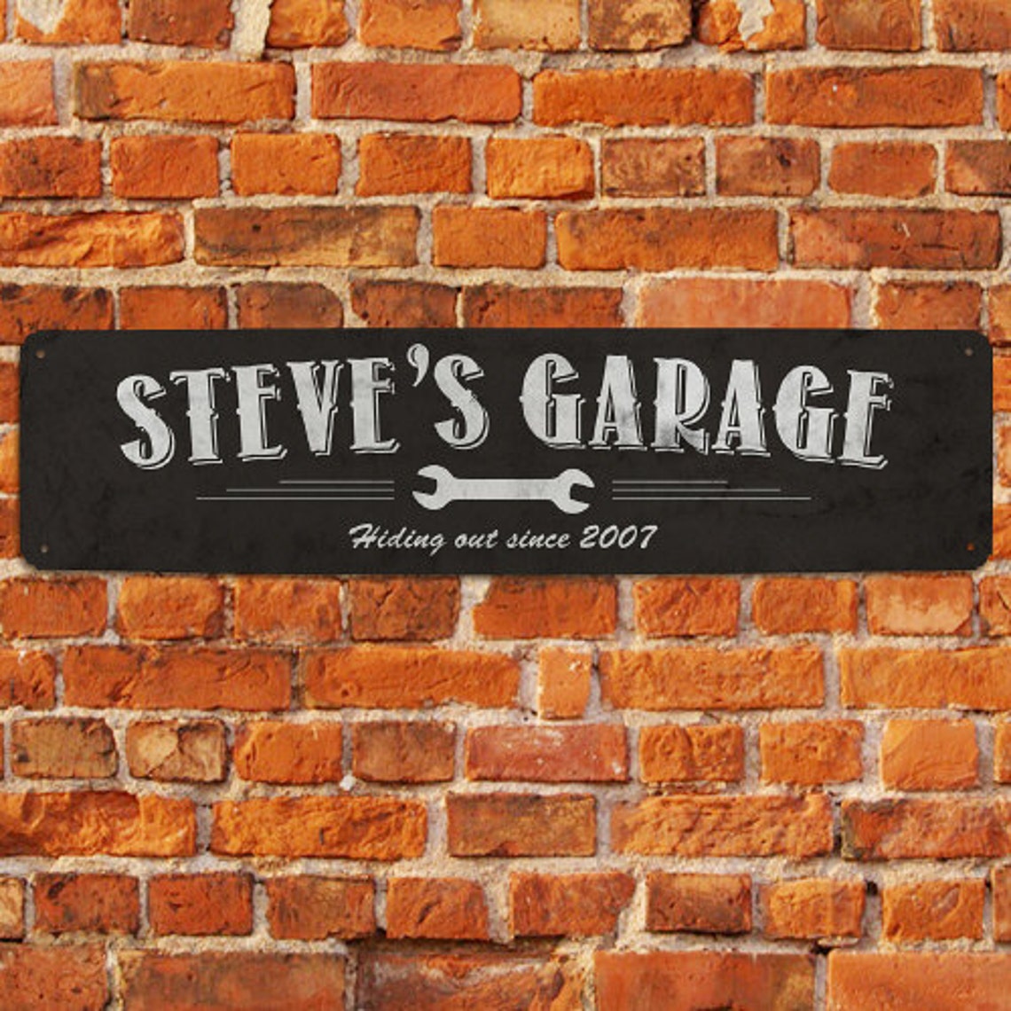Personalized My Garage Street Sign garage Sign, Garage Wall Decoration ...