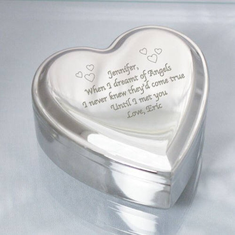 Heart Jewelry Box - Etsy