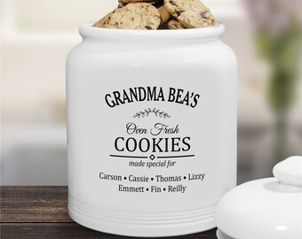 Personalized Cookie Jar - Etsy