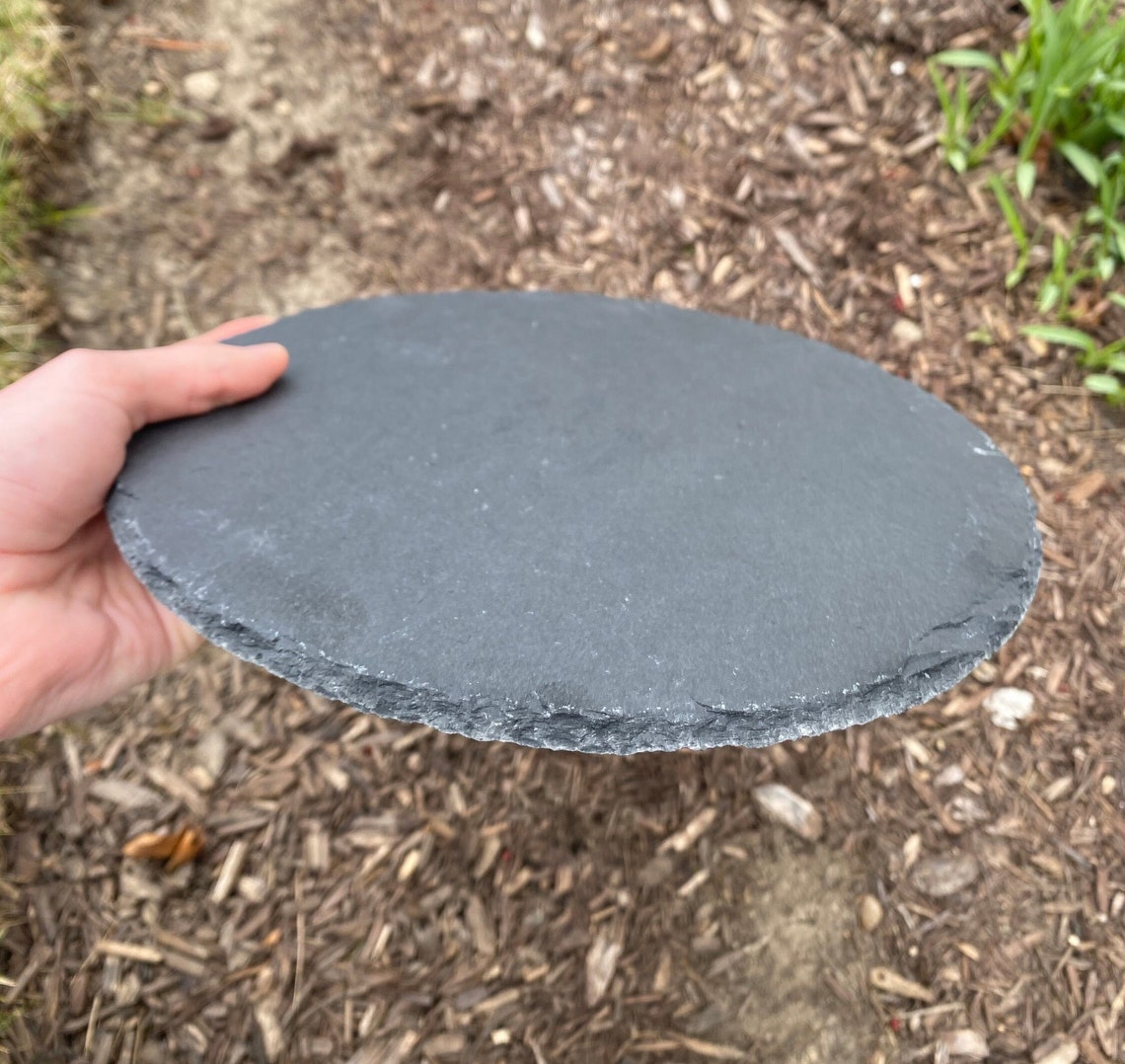 Engraved Missing You is A Heartache Memorial Round Slate Stone ...