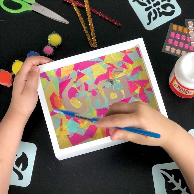 Craft LED Shadow Box Craft Kit for Kids DIY Arts and Crafts - Etsy