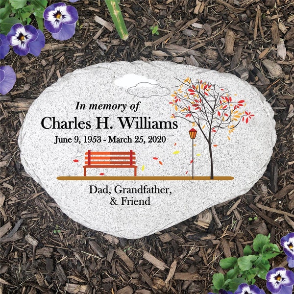 In Loving Memory Bench - Etsy