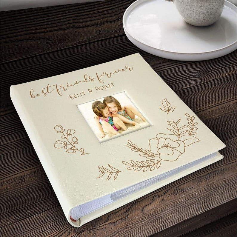 Personalized Photo Album, Friend Photo Book, Bachelorette Gift, Friend ...