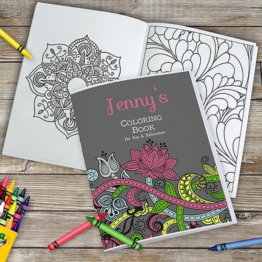 Personalized Mother's Day Coloring Book gfy11019816 - Etsy