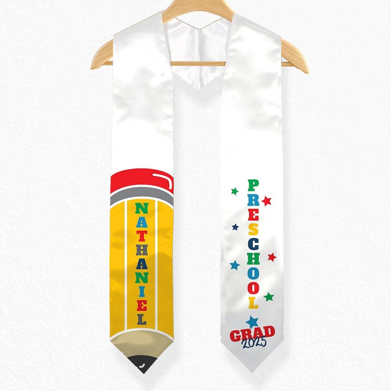 Kindergarten Graduation Stole for Kids, Preschool Graduation Stole With ...