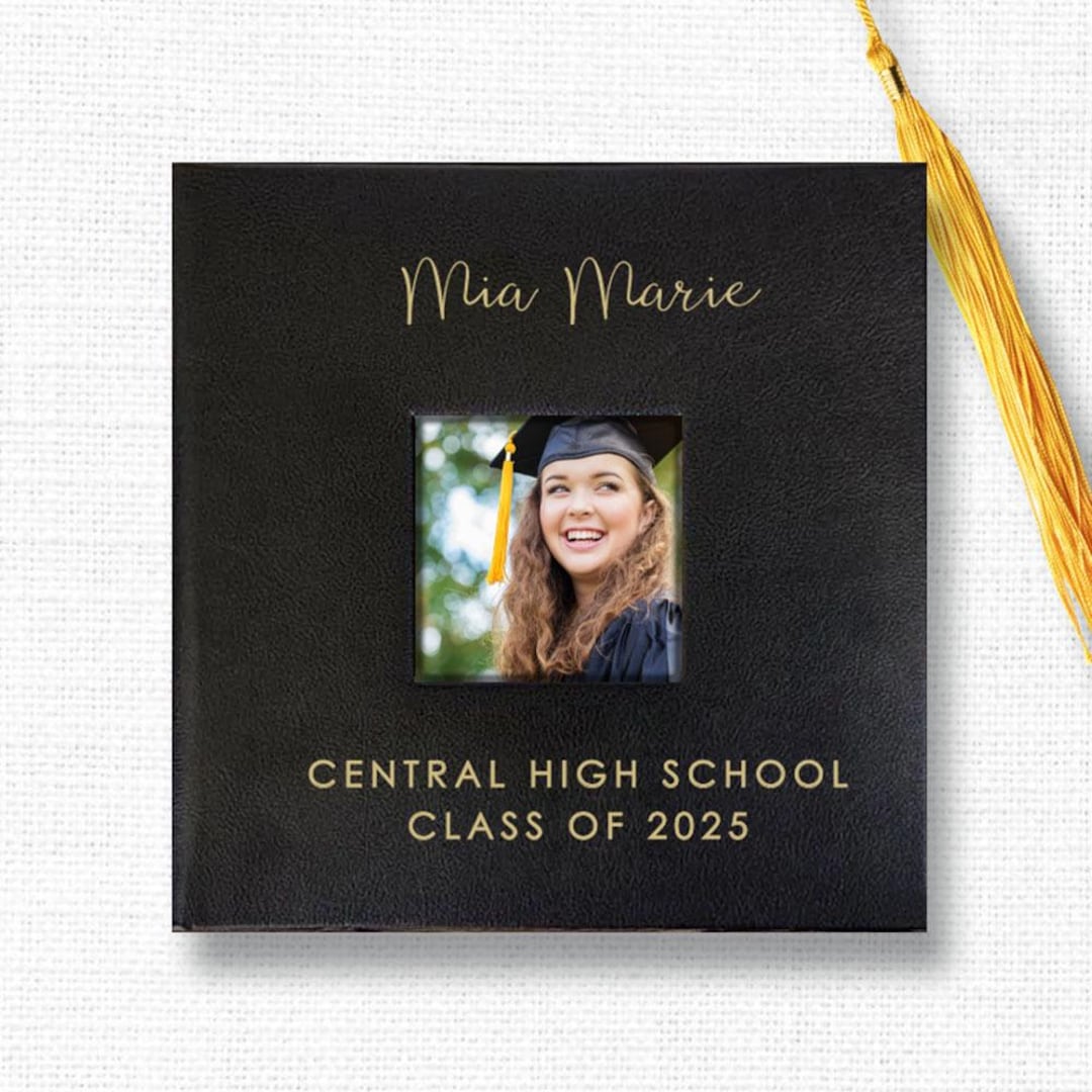 Personalized Graduation Photo Album, College Graduation Gift, High ...