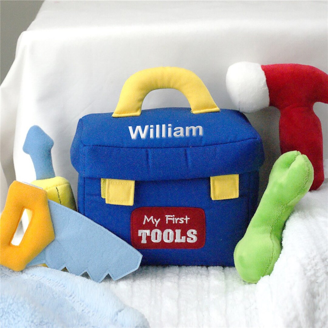 Embroidered My First Tools Playset, Children's Toys, Kids Play Set ...