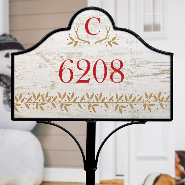 Magnetic Address Sign for Yard - Etsy