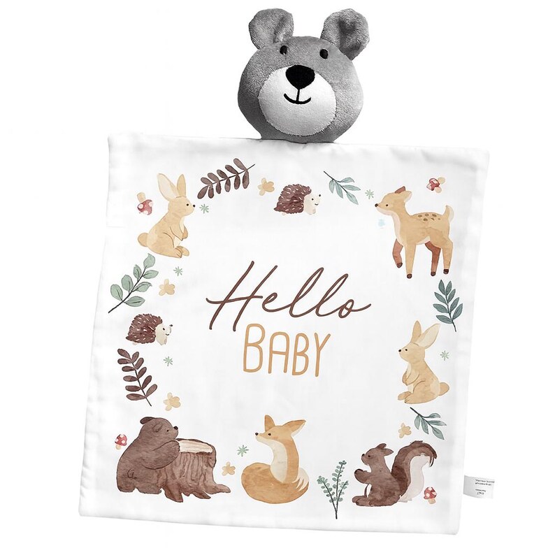 Bear Lovie, Soft Bear Blanket, Baby Comfort Toy, Cuddle Companion ...