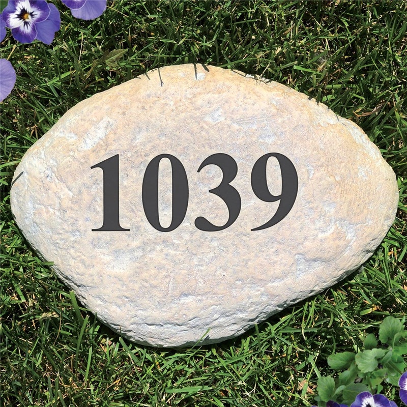 Address Rock - Etsy