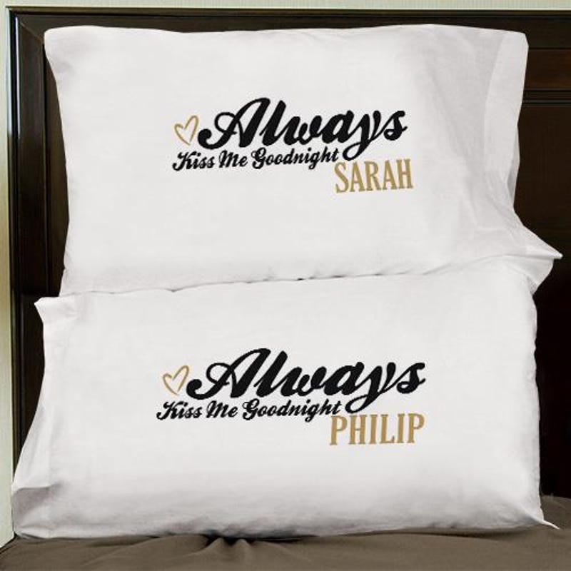 Couples Pillowcases - Etsy