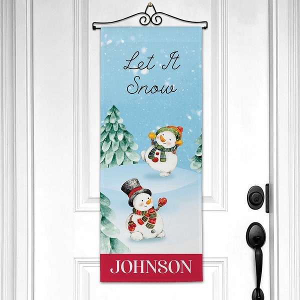 Let It Snow Banner - Etsy