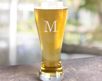 Custom Pilsner Glass Engraved - Etsy