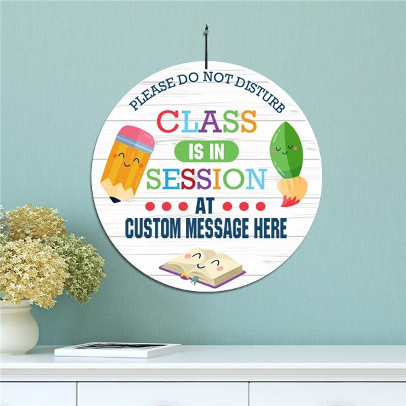 In Session Sign - Etsy
