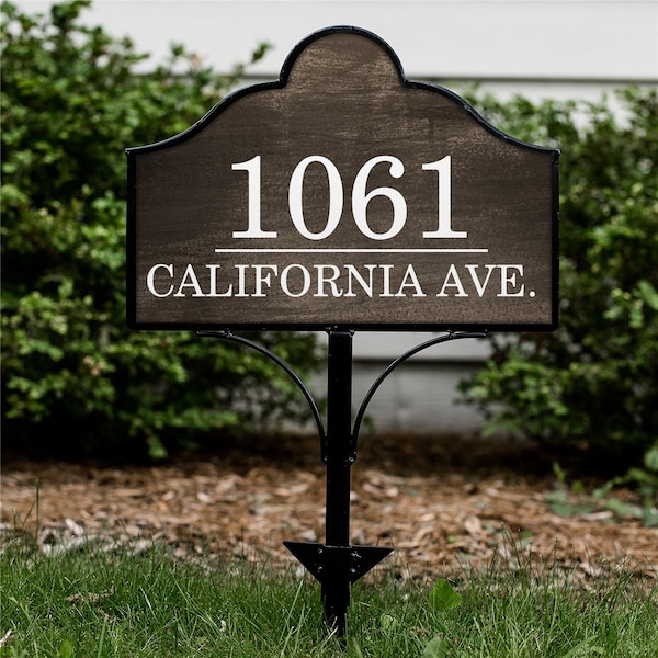 House Numbers Yard Sign - Etsy