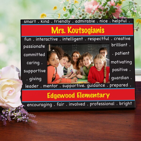 Elementary School Picture Frame - Etsy
