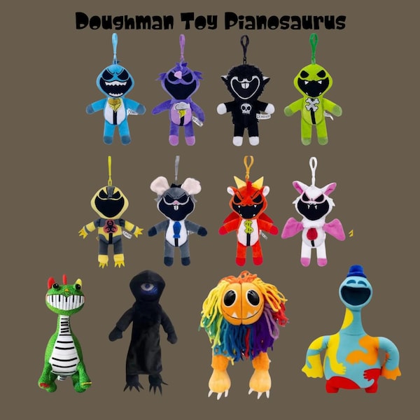 Pianosaurus Plush - Etsy