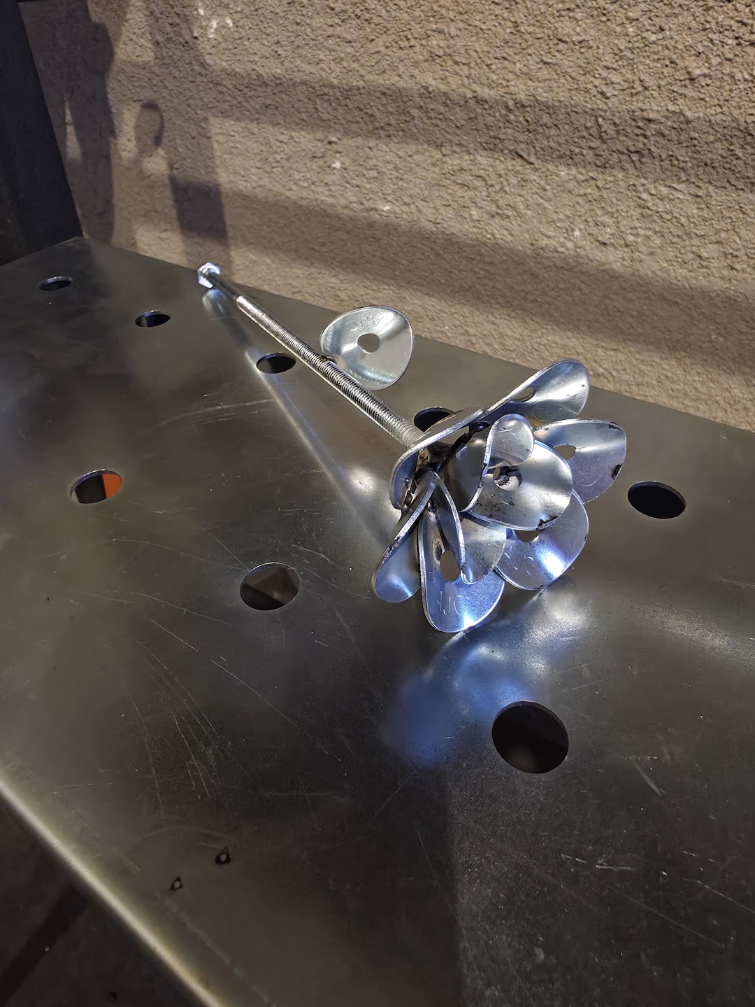 Welded Metal Flower - Rose - Etsy
