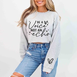 Be A Voice SVG Boho Self Care Motivational Svg Sleeve Design Trendy ...