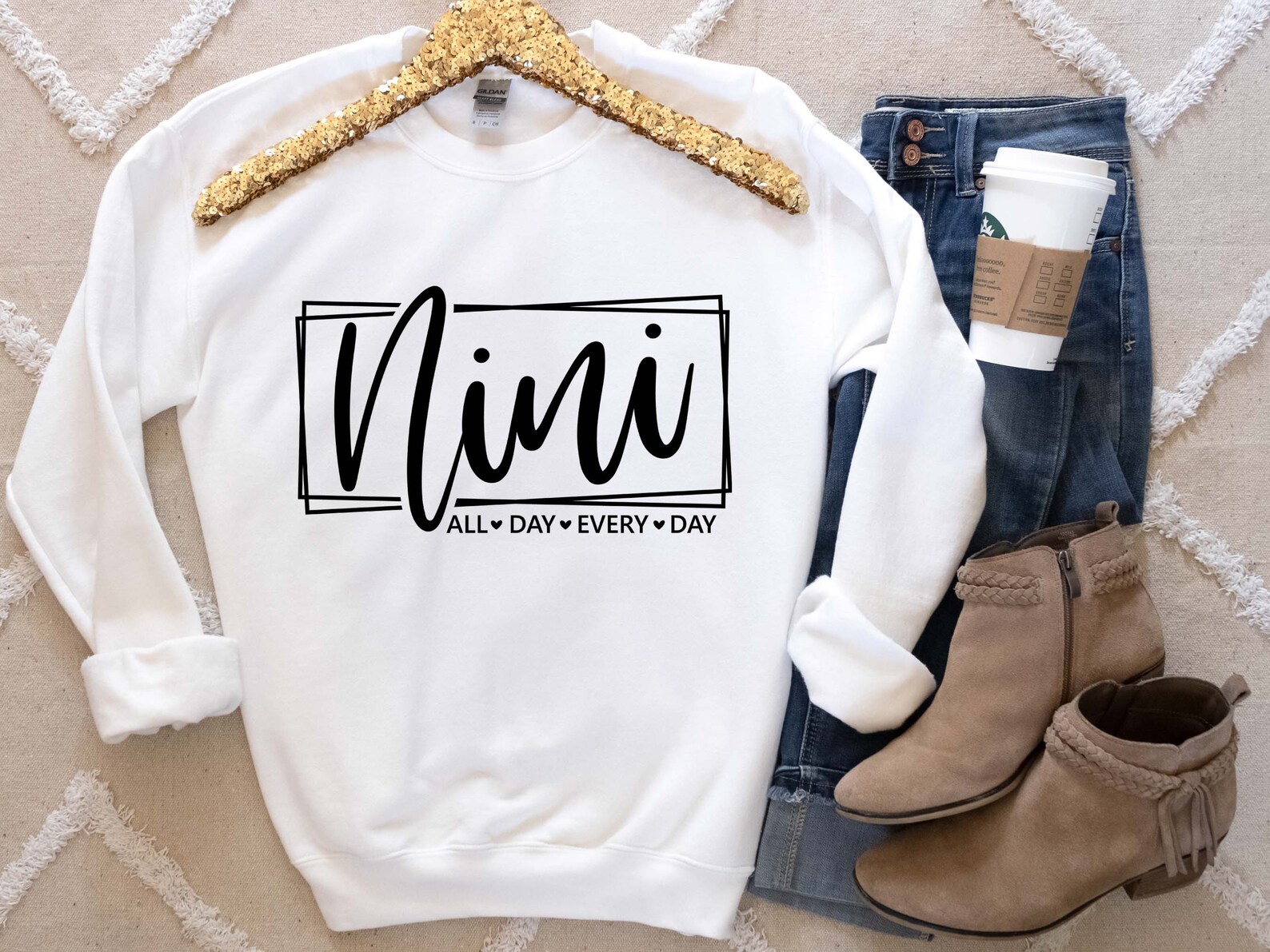 Nini Svg, Nini Shirt Designs, Svg's for Grandma's, Svg's for Nini's, T ...