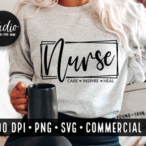 Nurse SVG File Instant Download Nurse Cut File for Cricut - Etsy