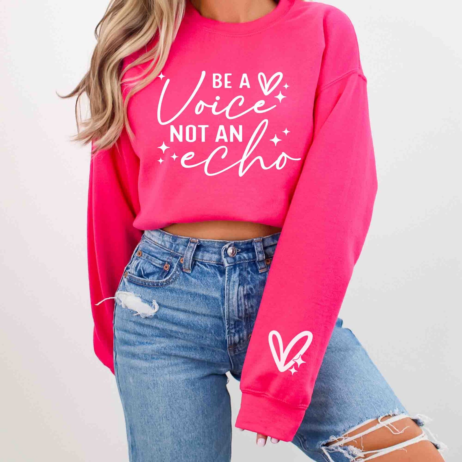 Be A Voice SVG Boho Self Care Motivational Svg Sleeve Design Trendy ...