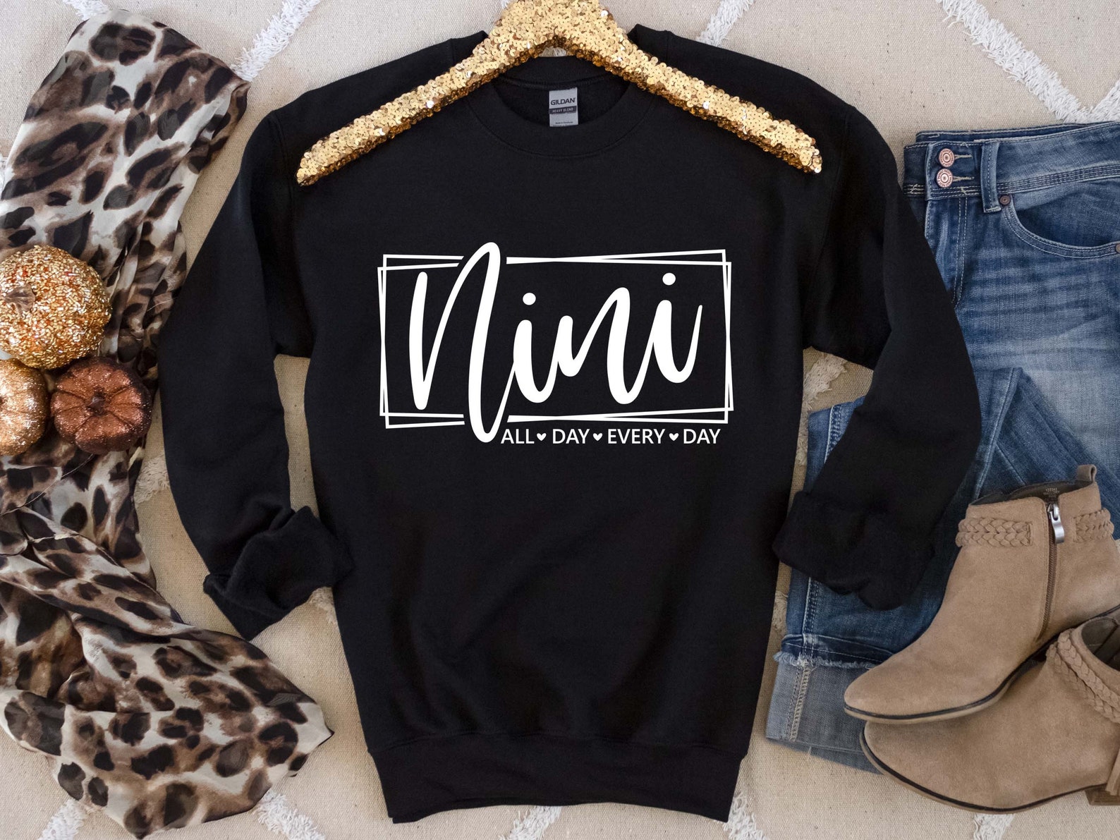 Nini Svg, Nini Shirt Designs, Svg's for Grandma's, Svg's for Nini's, T ...