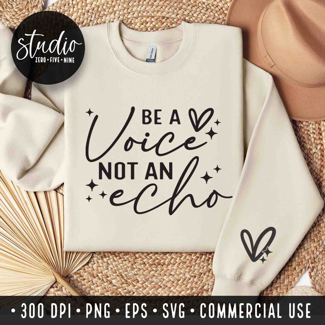 Be A Voice SVG Boho Self Care Motivational Svg Sleeve Design Trendy ...